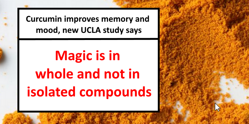 Turmeric : Curcumin Improves mood and memory - Prachodayat